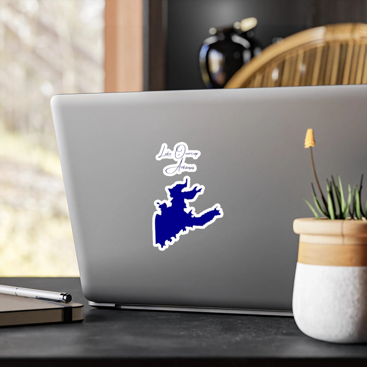 Vinyl Decal Lake Overcup Arkansas – Lakecessory