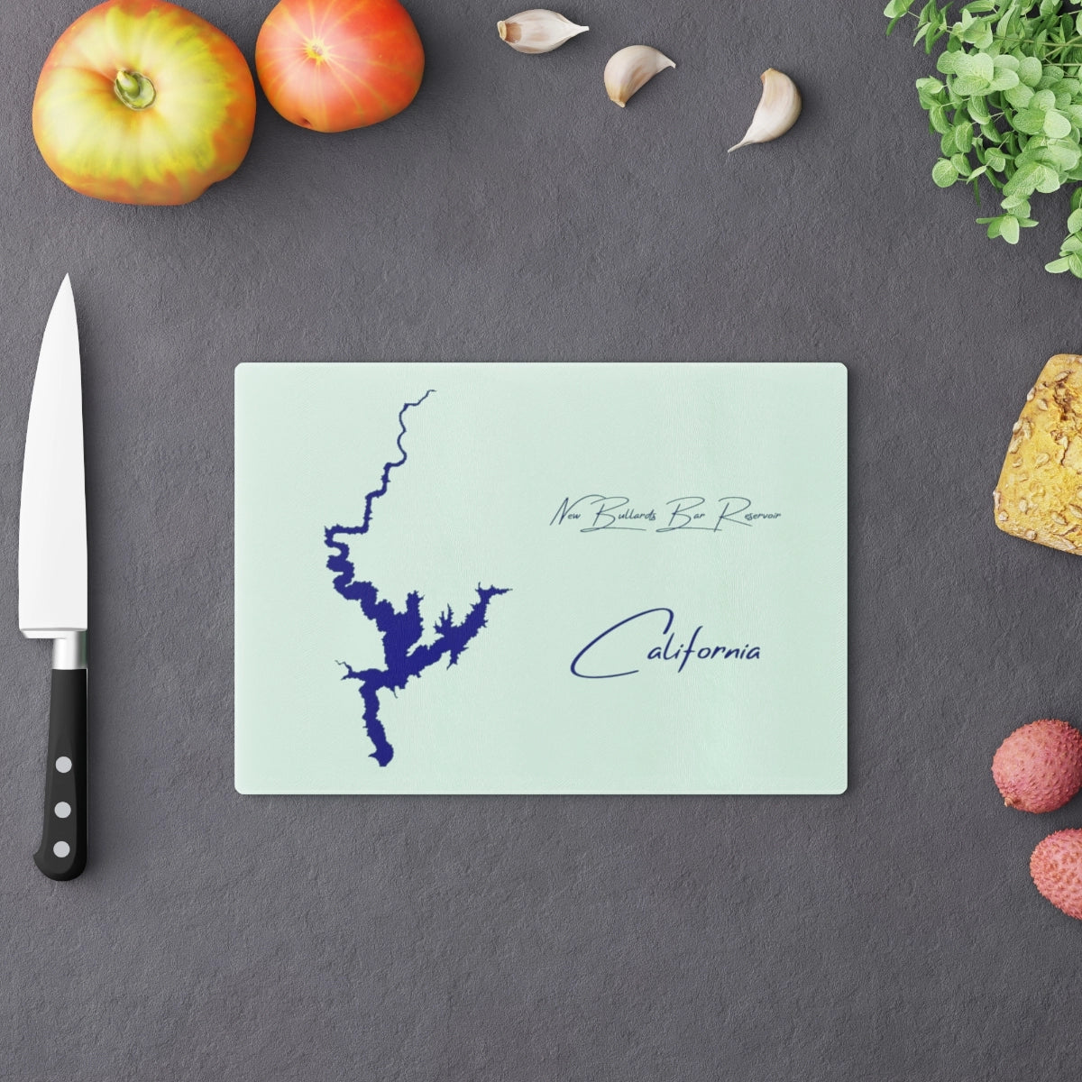 Cutting Board New Bullards Bar Reservoir California – Lakecessory