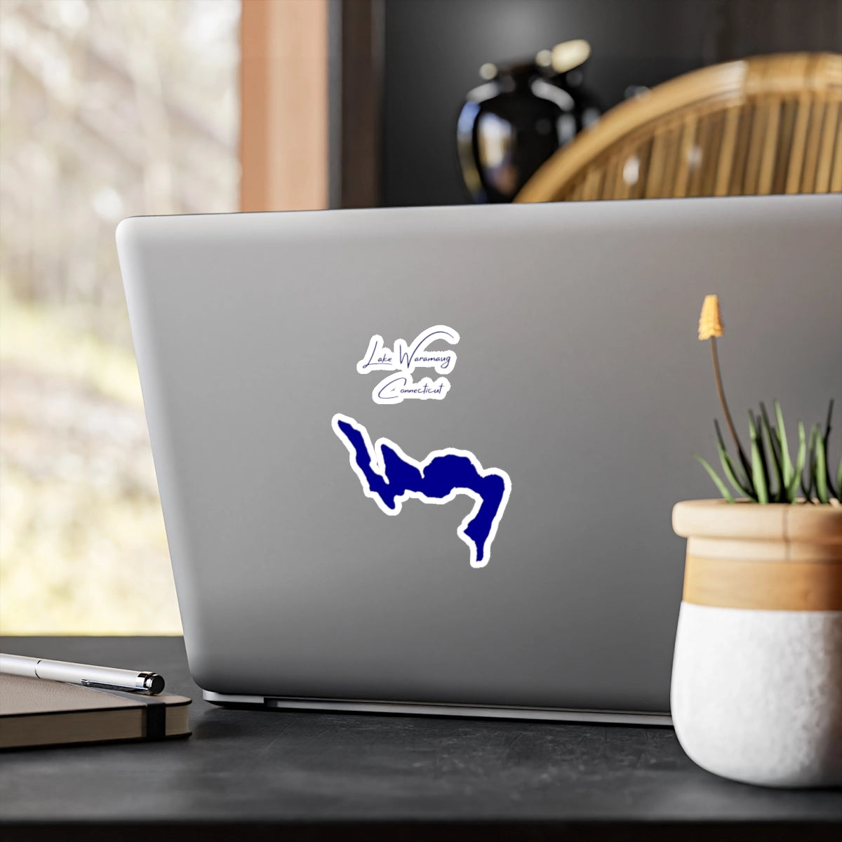 Vinyl Decal Lake Waramaug Connecticut – Lakecessory