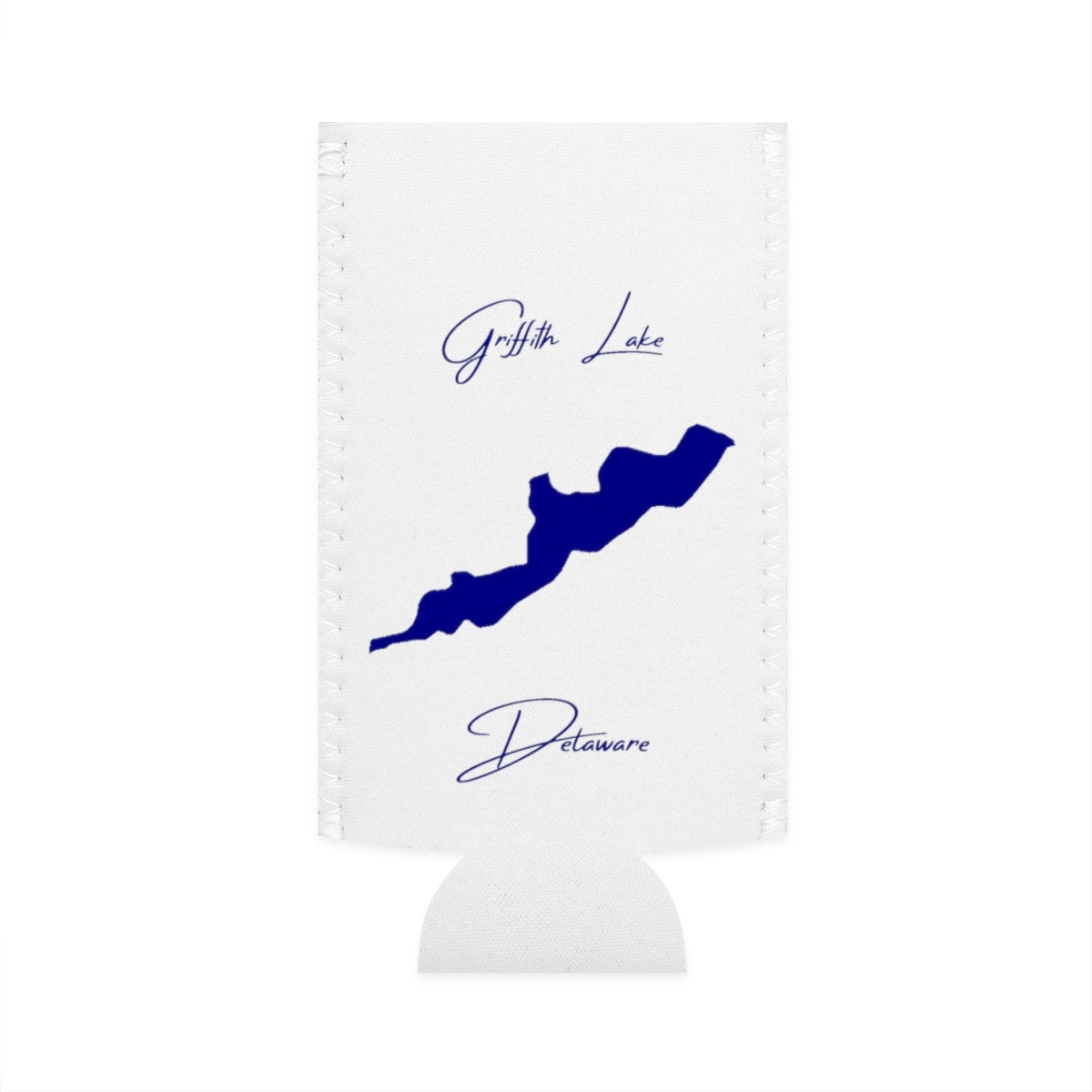 Slim Can Koozie Griffith Lake Delaware – Lakecessory