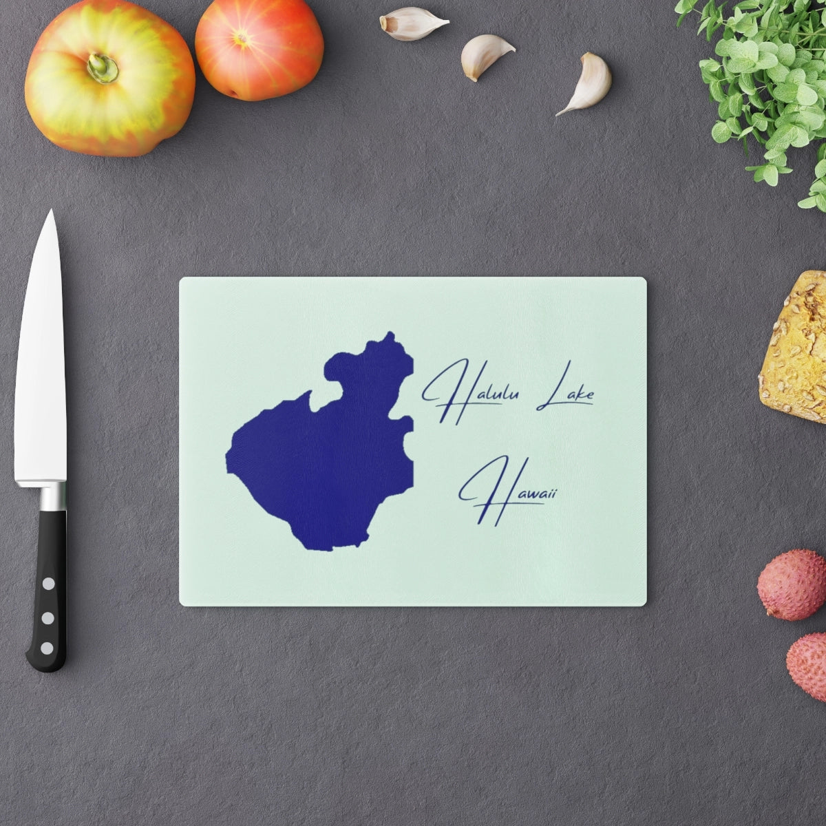 Cutting Board Halulu Lake Hawaii – Lakecessory